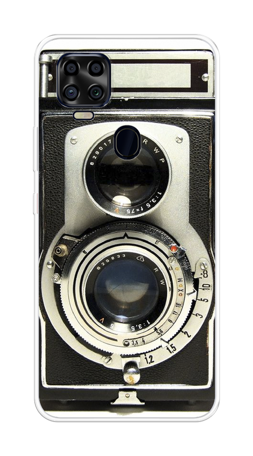 Чехол на ZTE Blade V2020 "Старинный фотоаппарат"