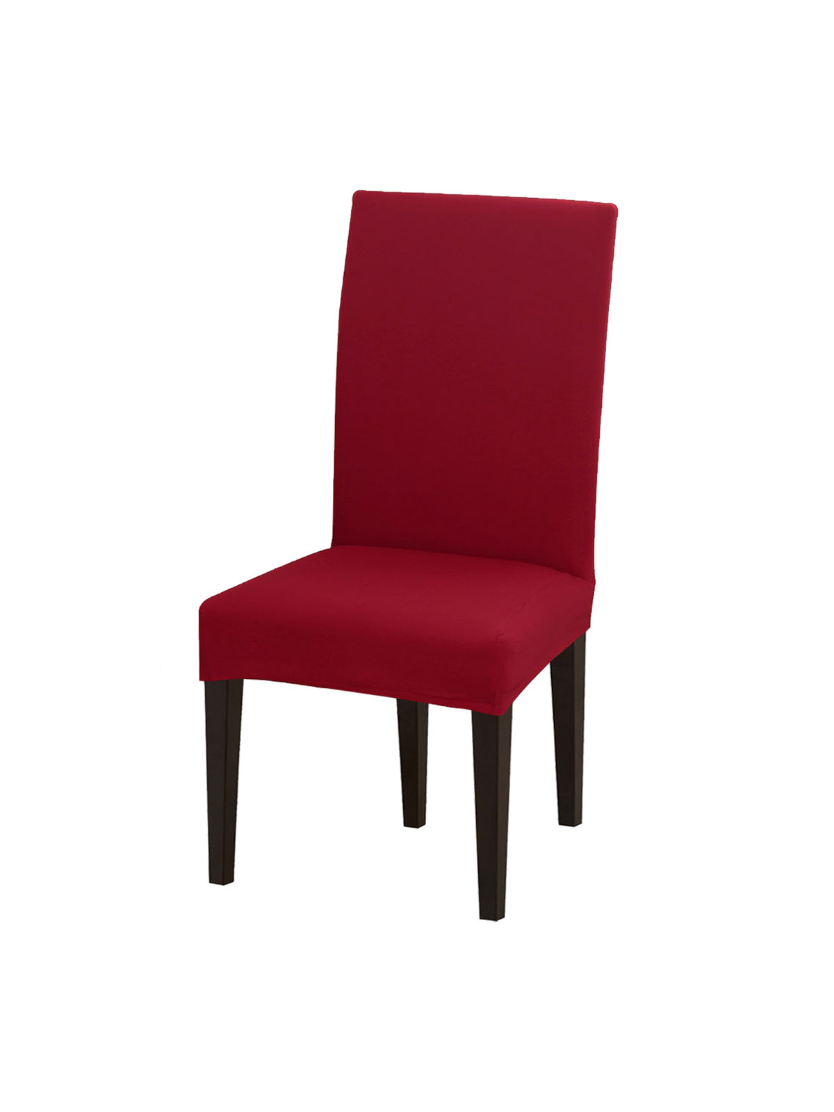Чехол на стул LuxAlto Jacquard, бордовый