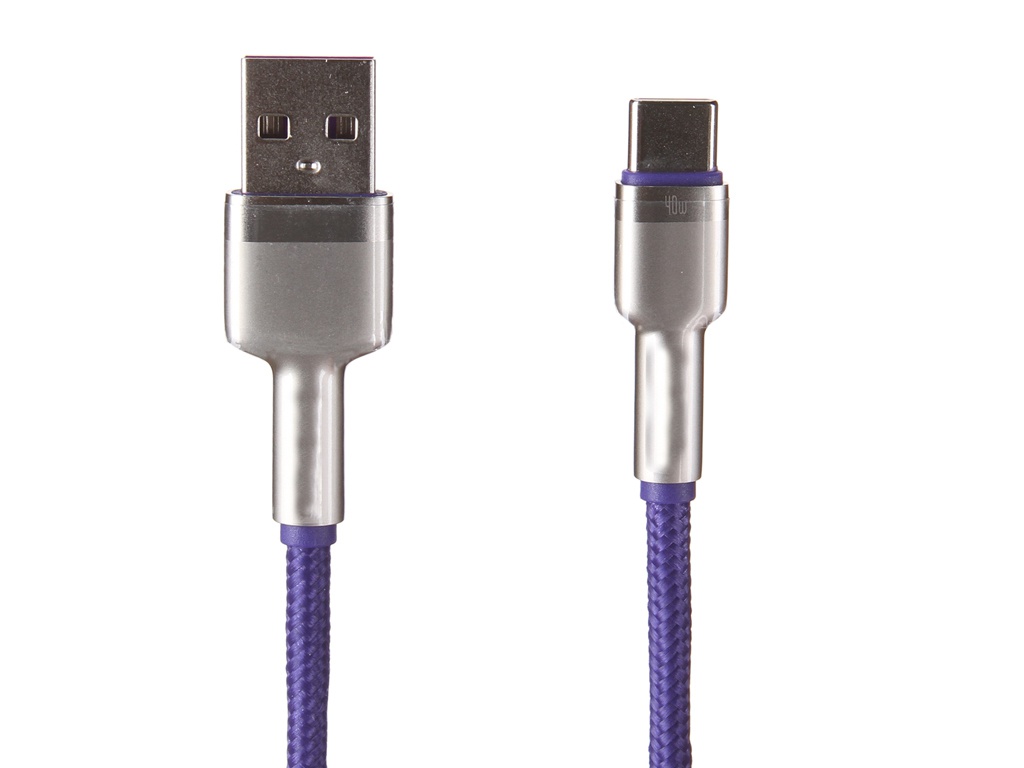 Аксессуар Baseus Cafule USB - Type-C 1m Purple CATJK-A05