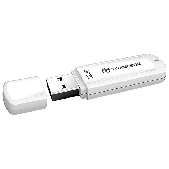 Флешка Transcend JetFlash 370 32ГБ White (TS32GJF370)