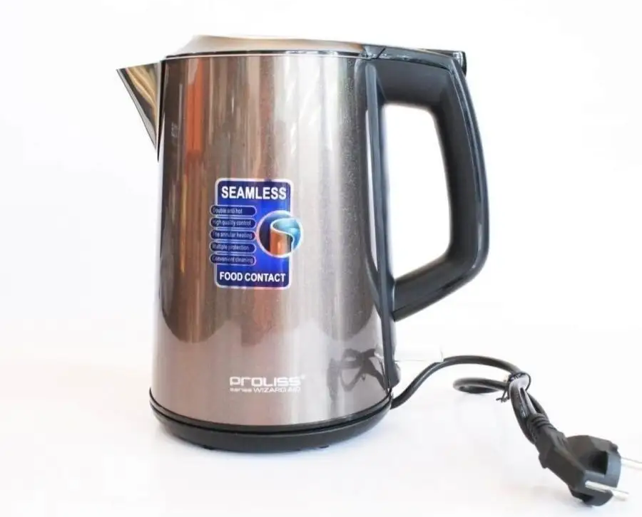 Чайник электрический NoBrand PRO-2125 2.2 л серебристый