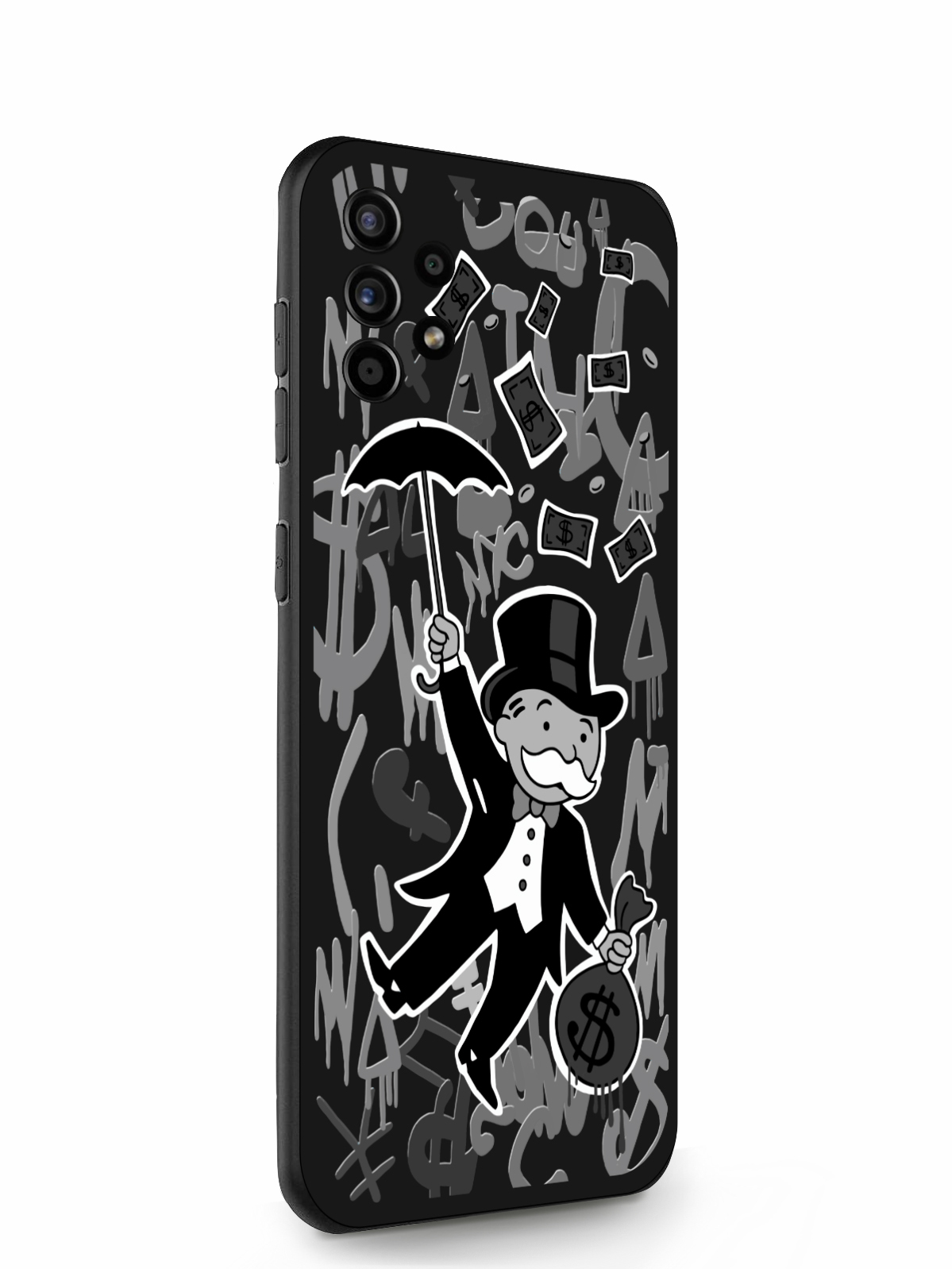 Чехол MustHaveCase для Samsung Galaxy A52 Monopoly на коне черный