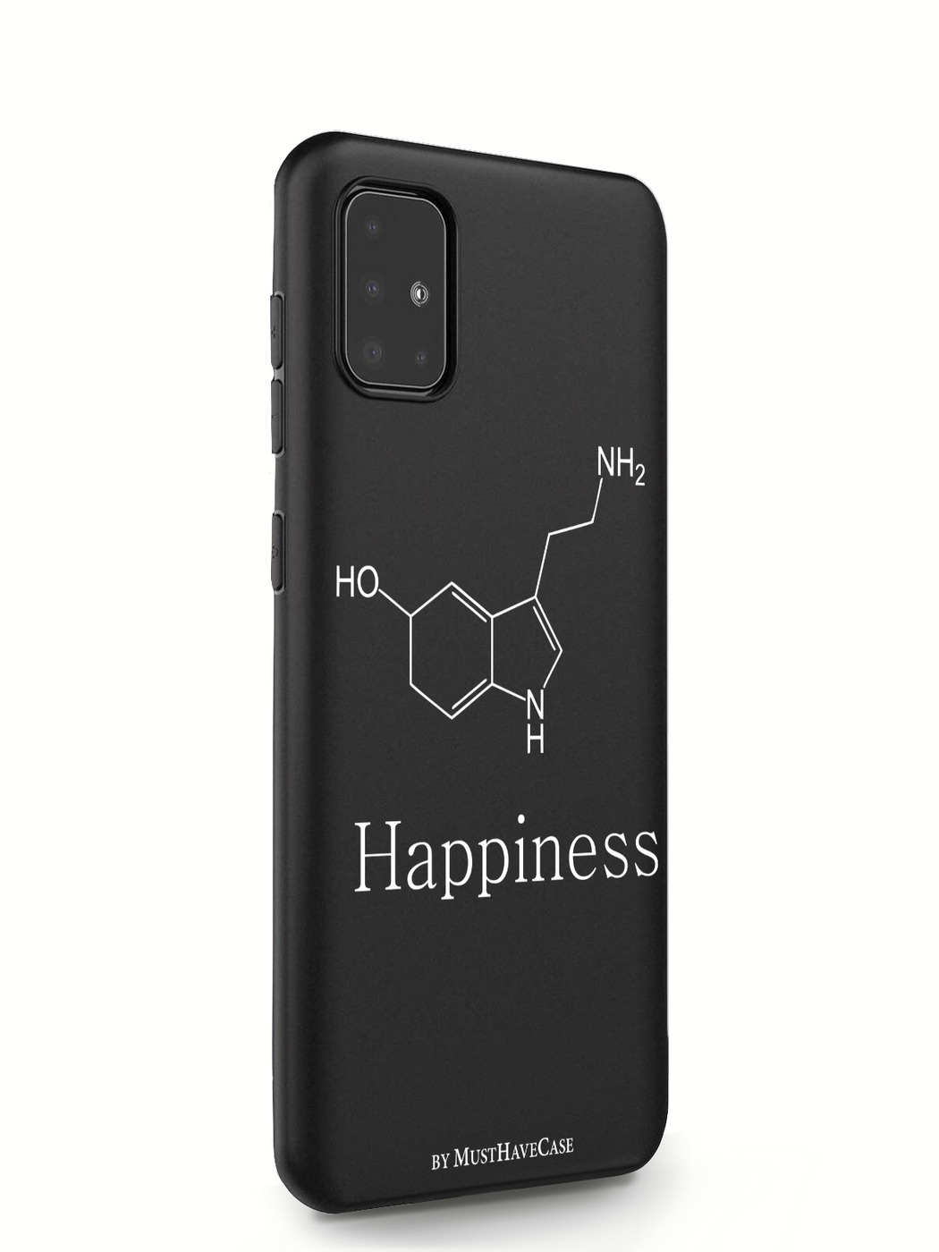 Чехол MustHaveCase для Samsung Galaxy A51 Молекула счастья черный