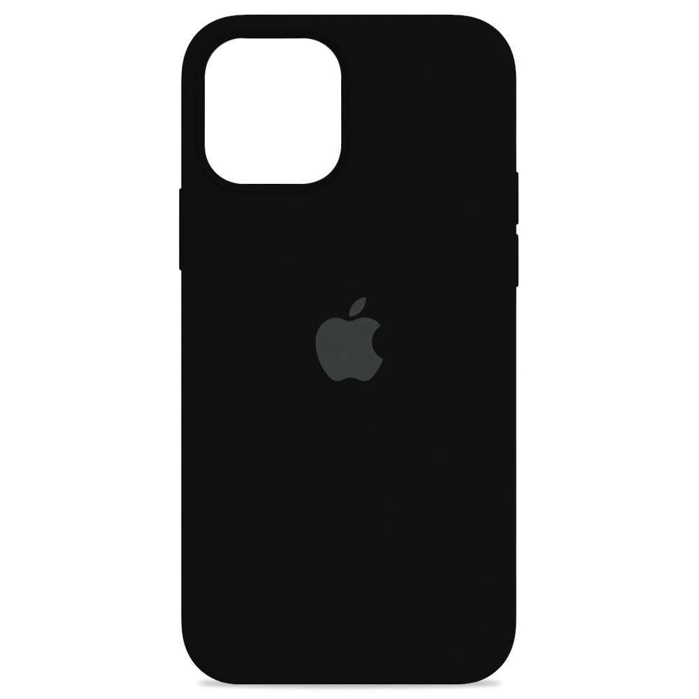 Чехол Case-House Silicone для iPhone 12 Pro Max, Black
