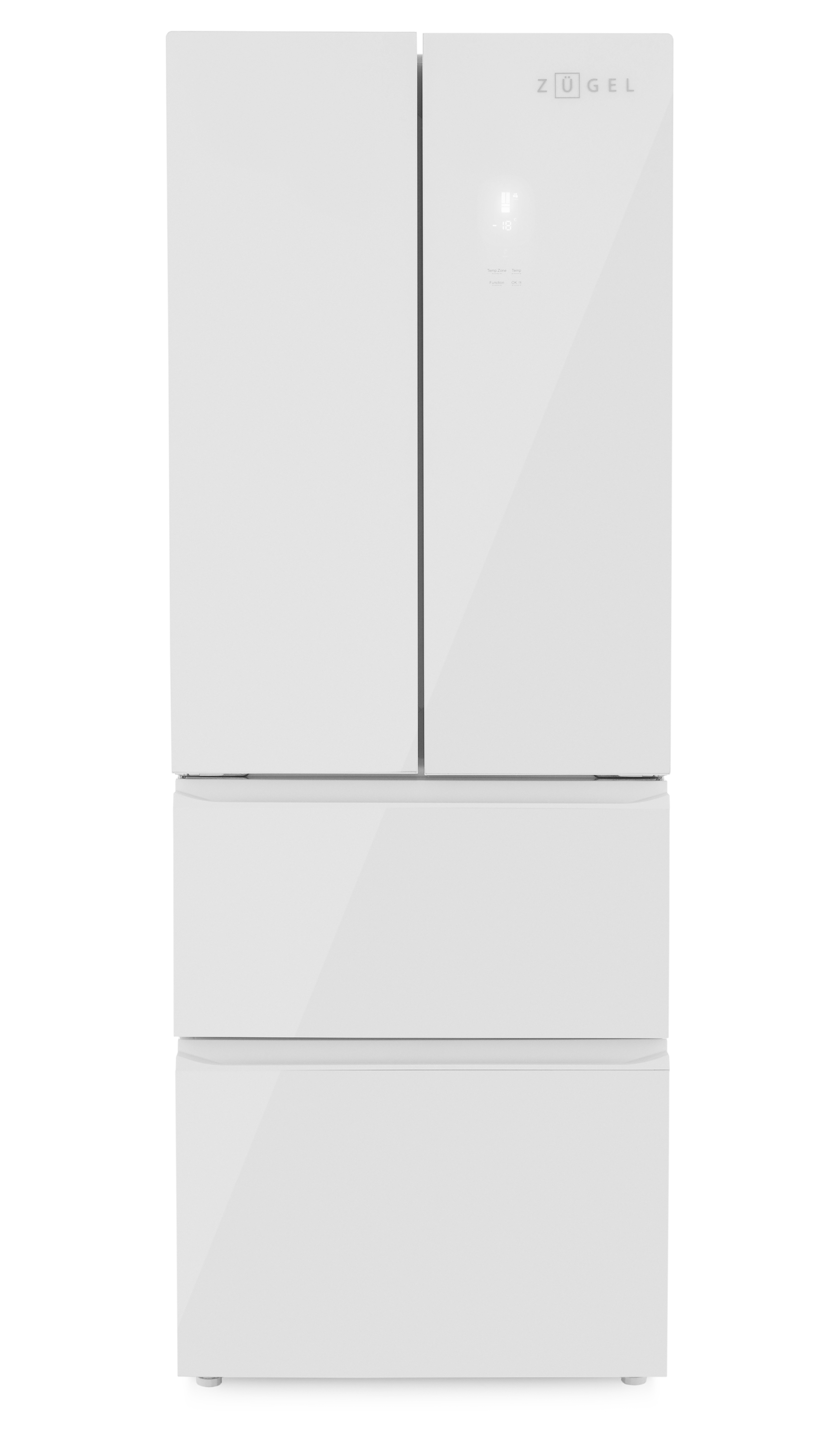 Холодильник ZUGEL ZRFD361W белый