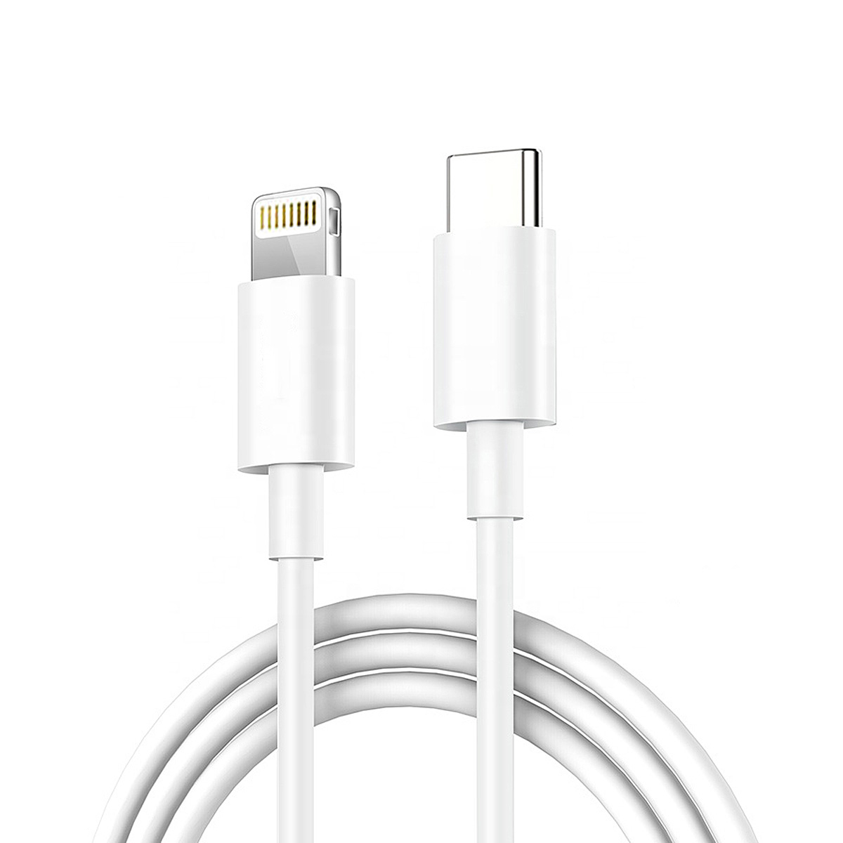 Кабель USB Type-C - Lightning 1м,  Data Cable PD 20W белый