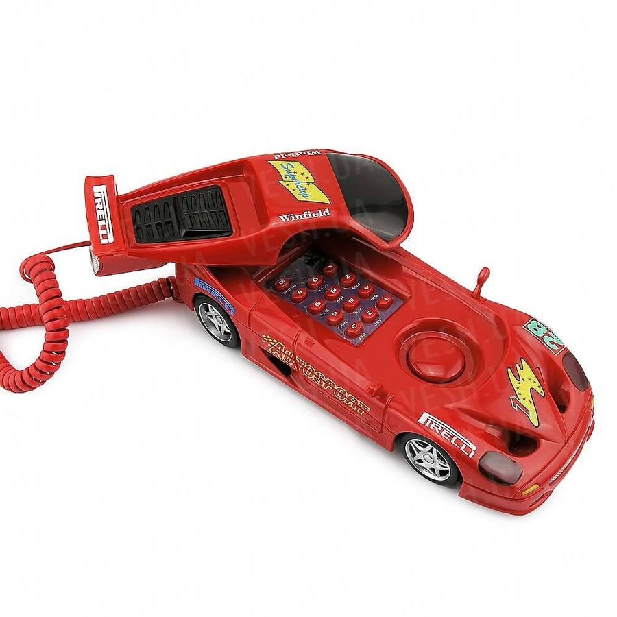 Проводной телефон Телекс Т-6020 красный