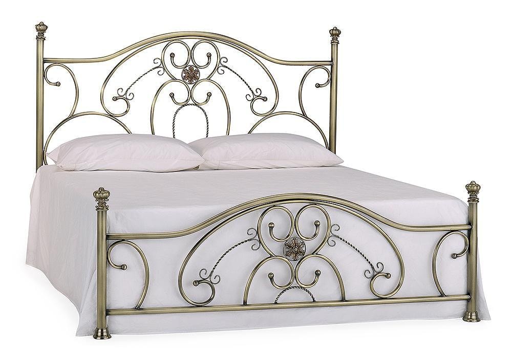 Кровать металлическая TetChair ELIZABETH 140*200 см (Double bed), Античная медь