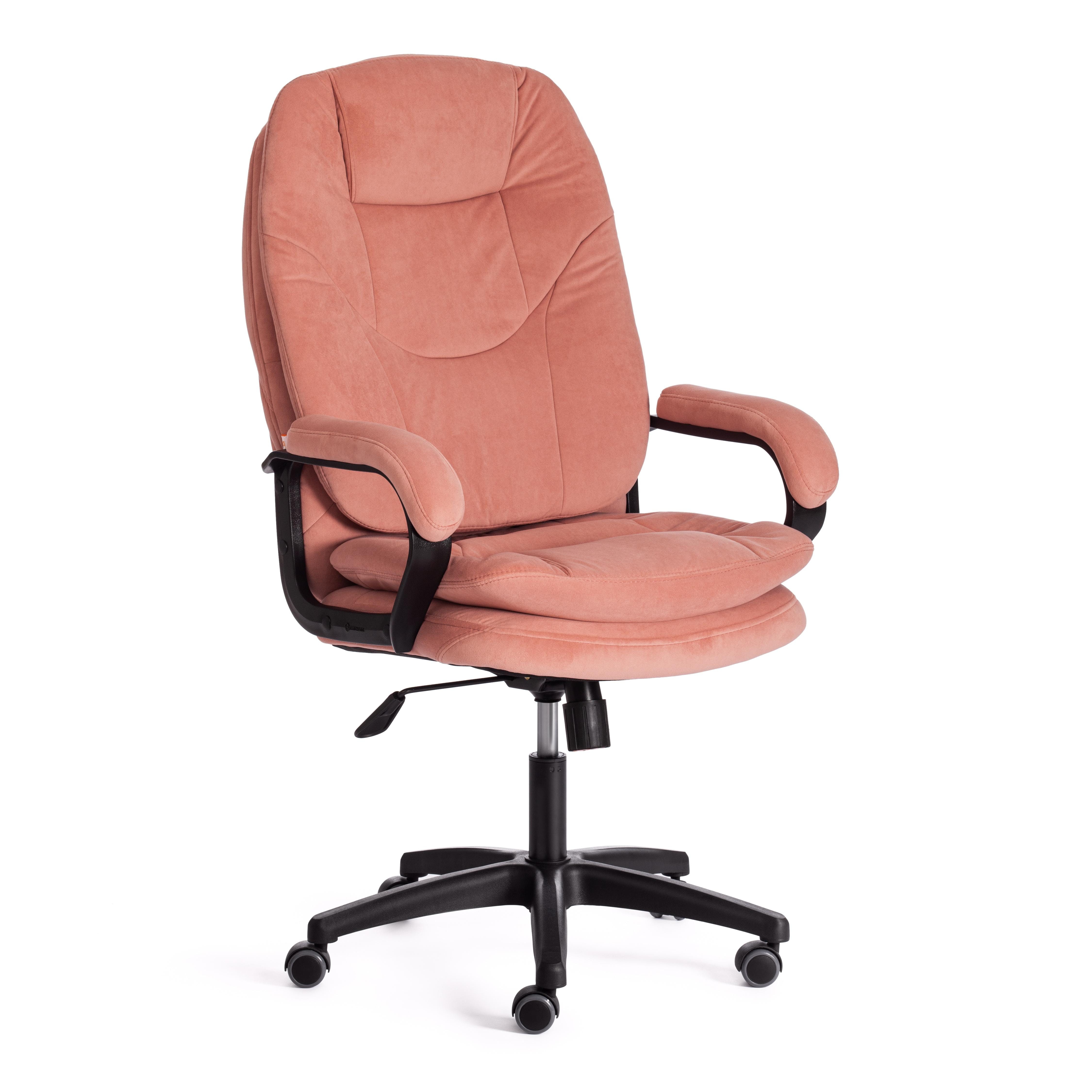 Кресло компьютерное офисное на колесиках ортопедическое Tetchair COMFORT розовый