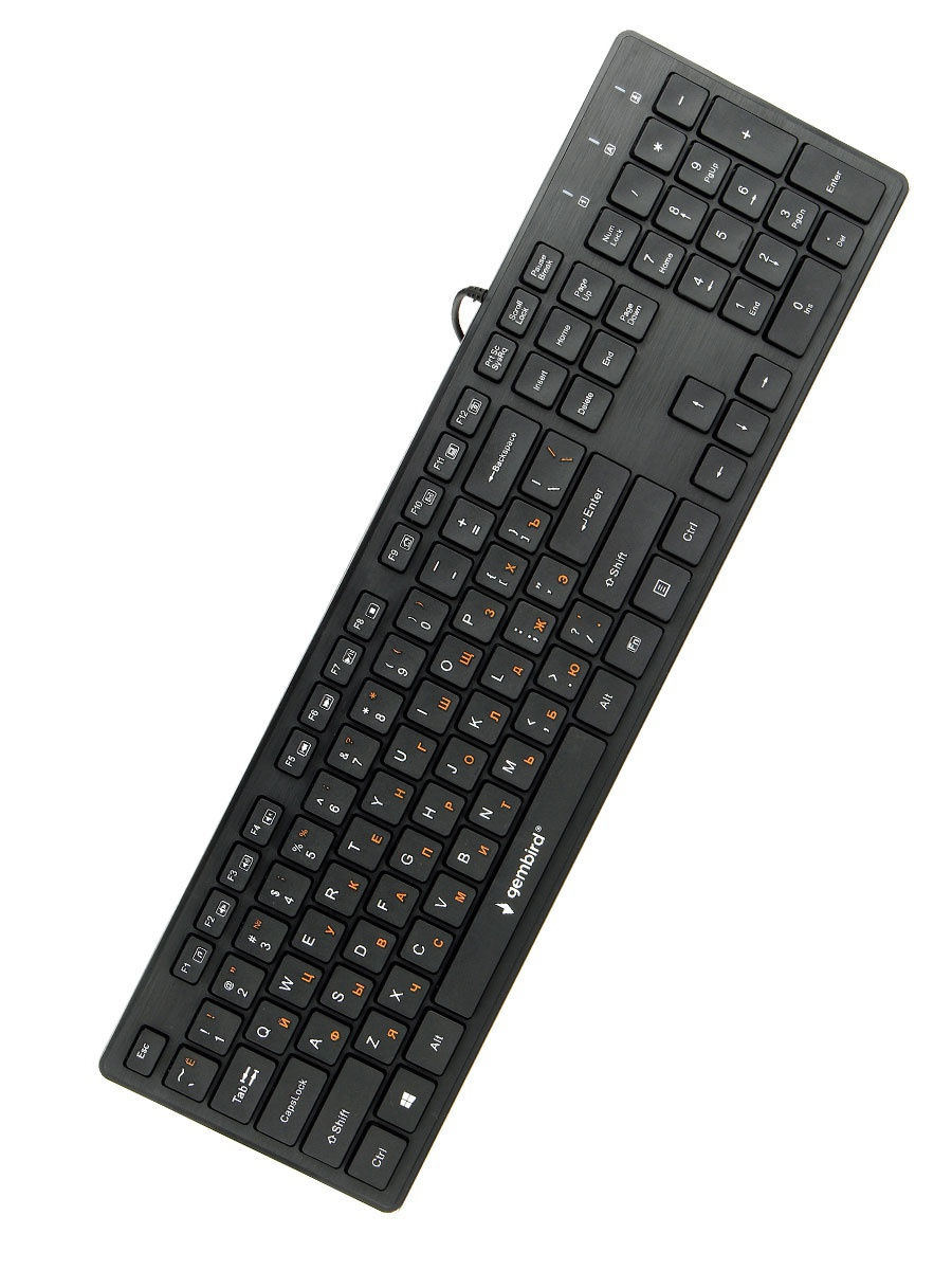 Проводная клавиатура Gembird KB-8360U Black