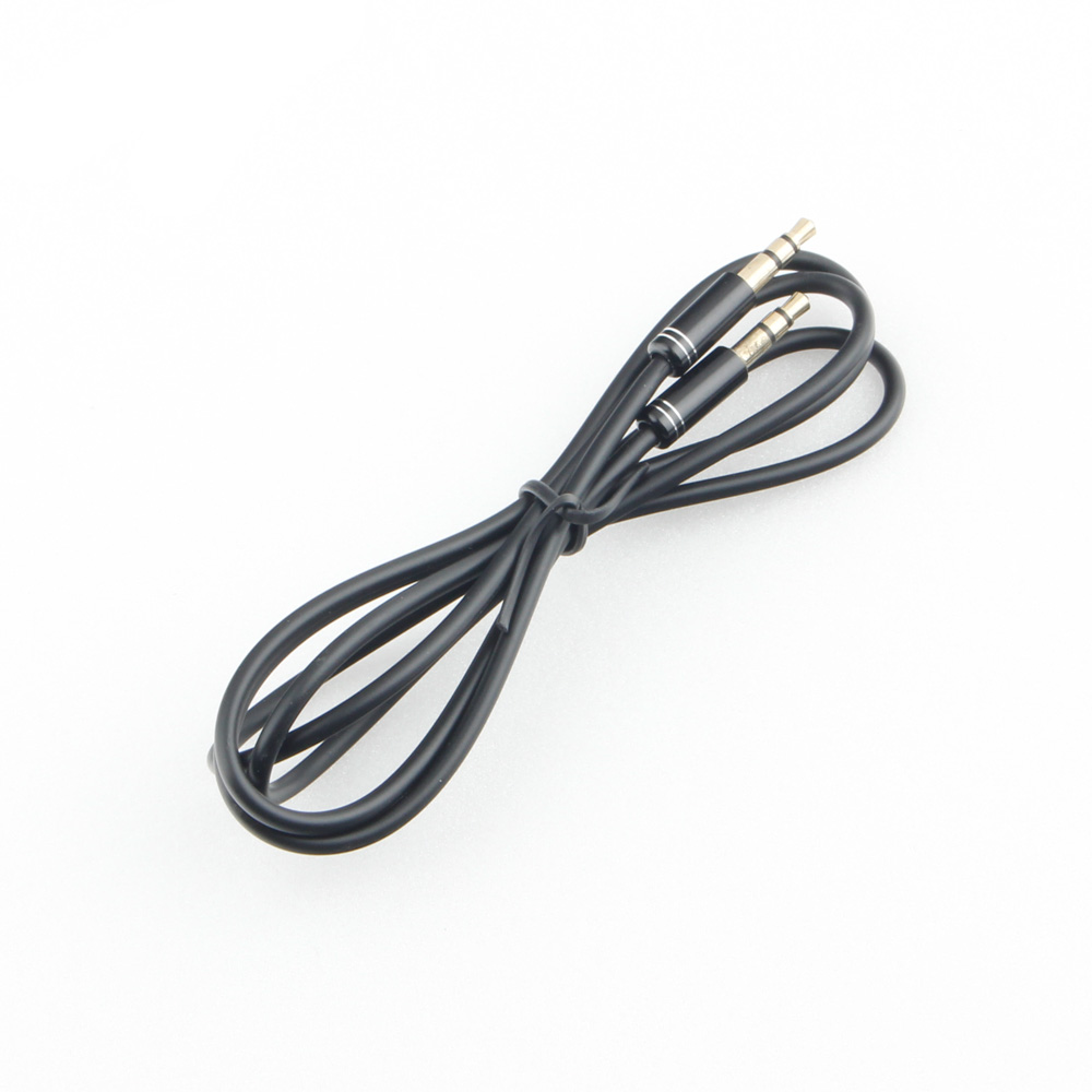 Кабель AUX Cablexpert CCAB-02-35MM-1MB 3.5 mm jack 1м Black