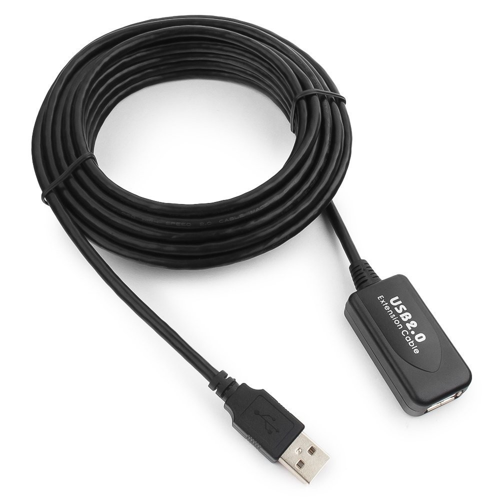 Удлинитель USB Cablexpert UAE016-BLACK
