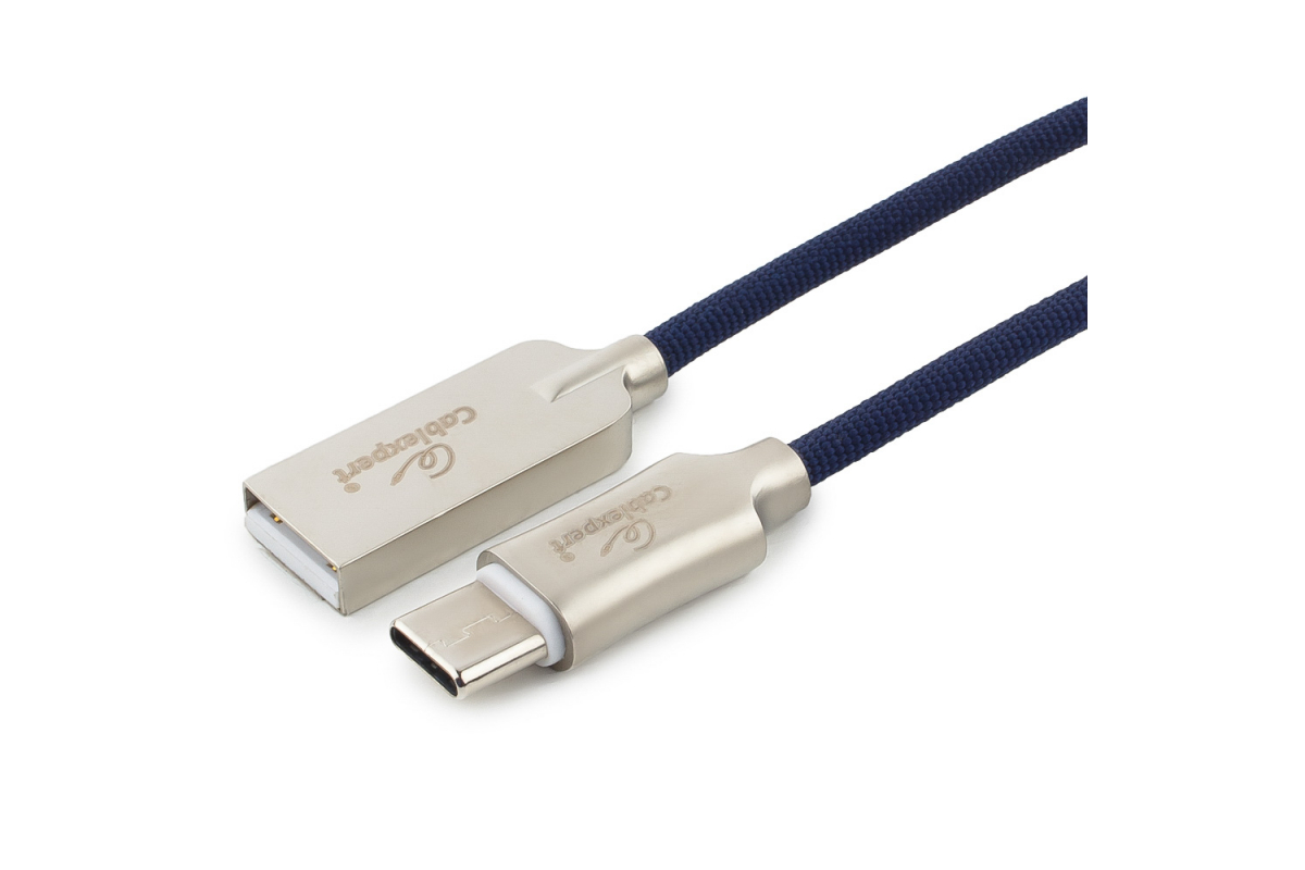 Кабель Cablexpert USB Type-C CC-P-USBC02Bl-1M