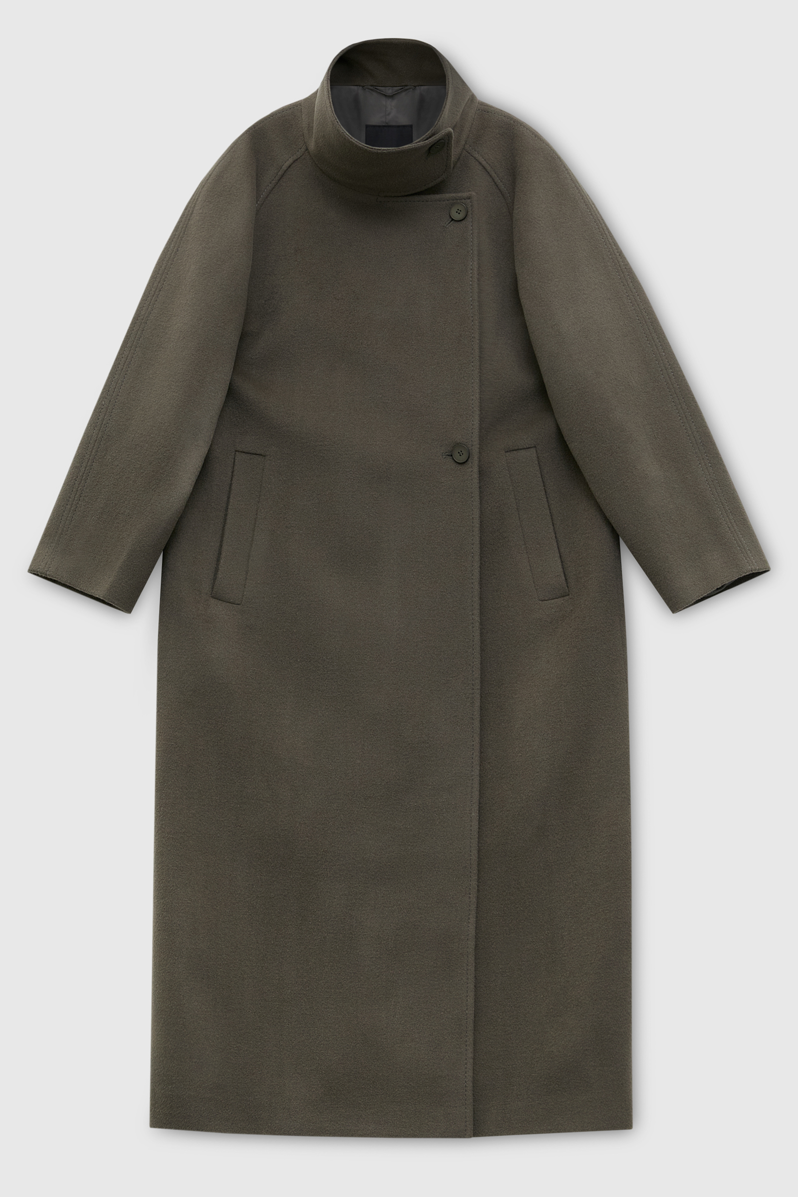 Пальто женское Finn Flare FAD11054 коричневое M