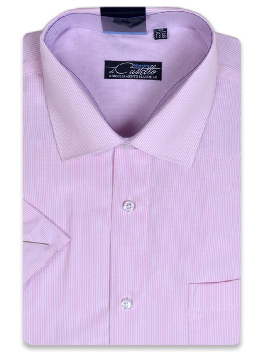 Рубашка мужская Maestro Graf 17-31-K розовая 39/170-178