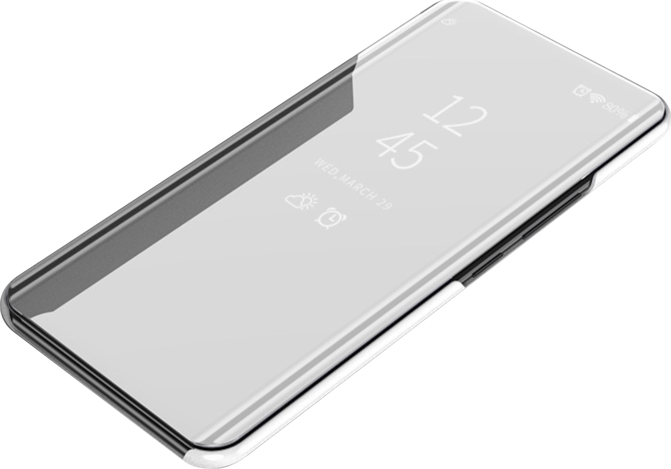 Чехол MyPads для Samsung Galaxy J7+ / J7 Plus / Galaxy C8 серебристый (142311)