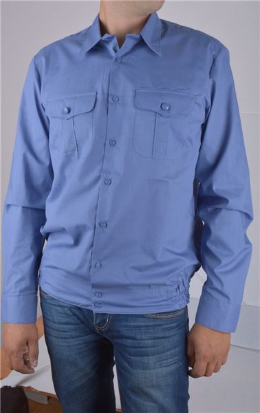 Рубашка мужская Imperator Army Blue голубая 45/178-186