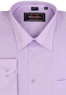 Рубашка мужская Maestro Lilac фиолетовая 39/170-176