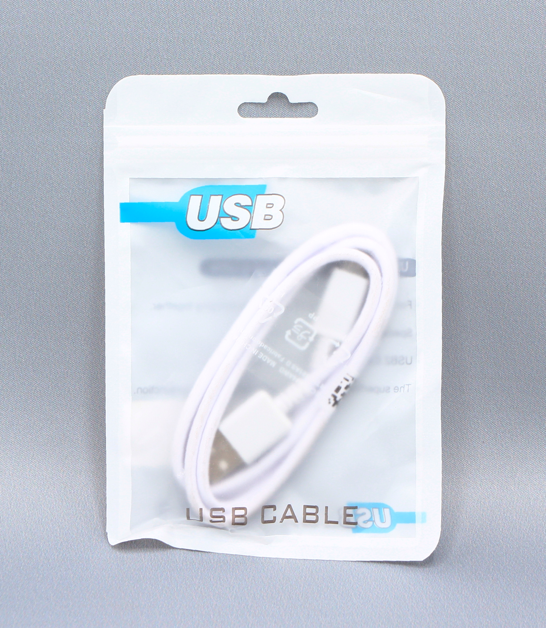 Кабель USB - Micro USB для android, белый
