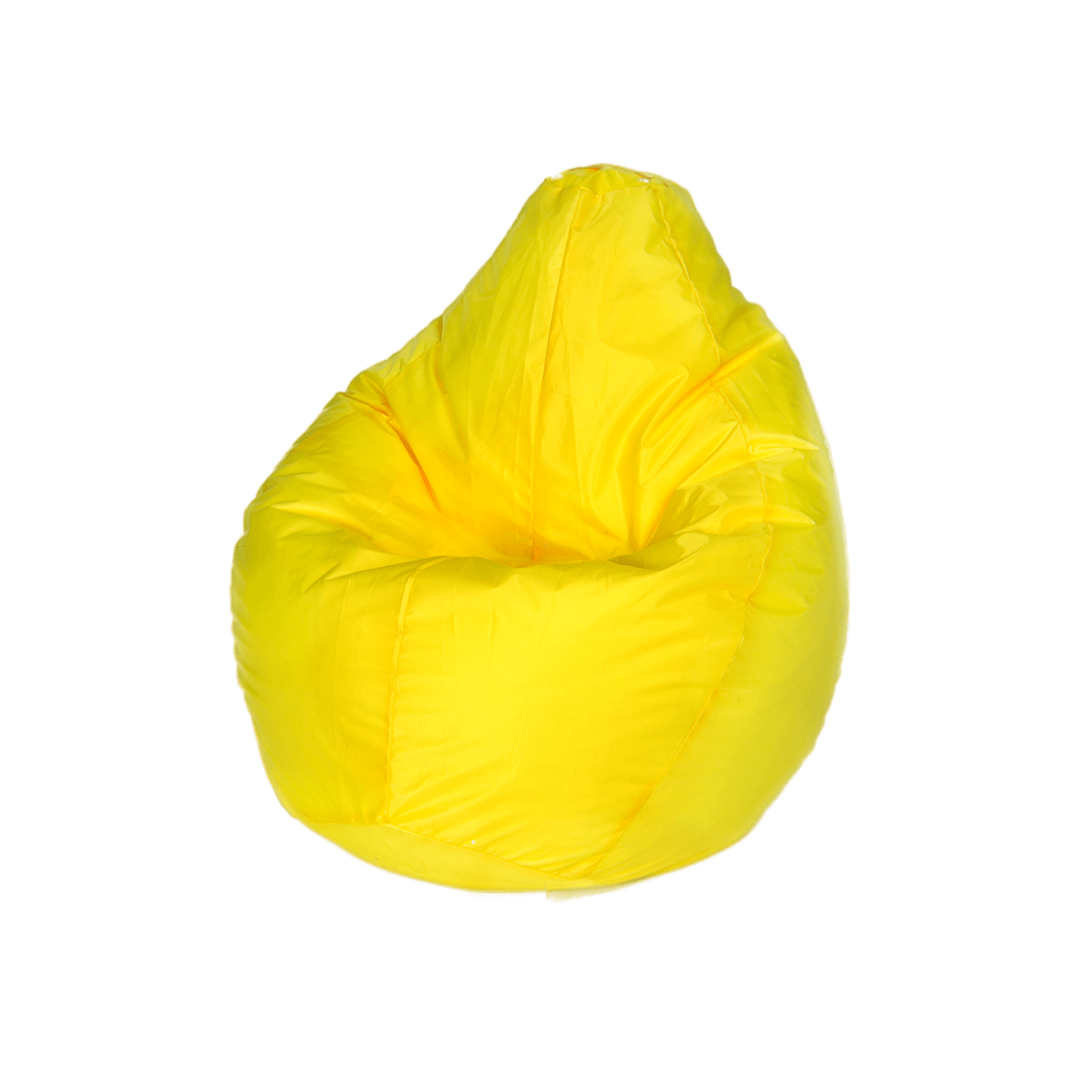 Кресло мешок WowPuff ГРУША оксфорд большое 135 см, желтый