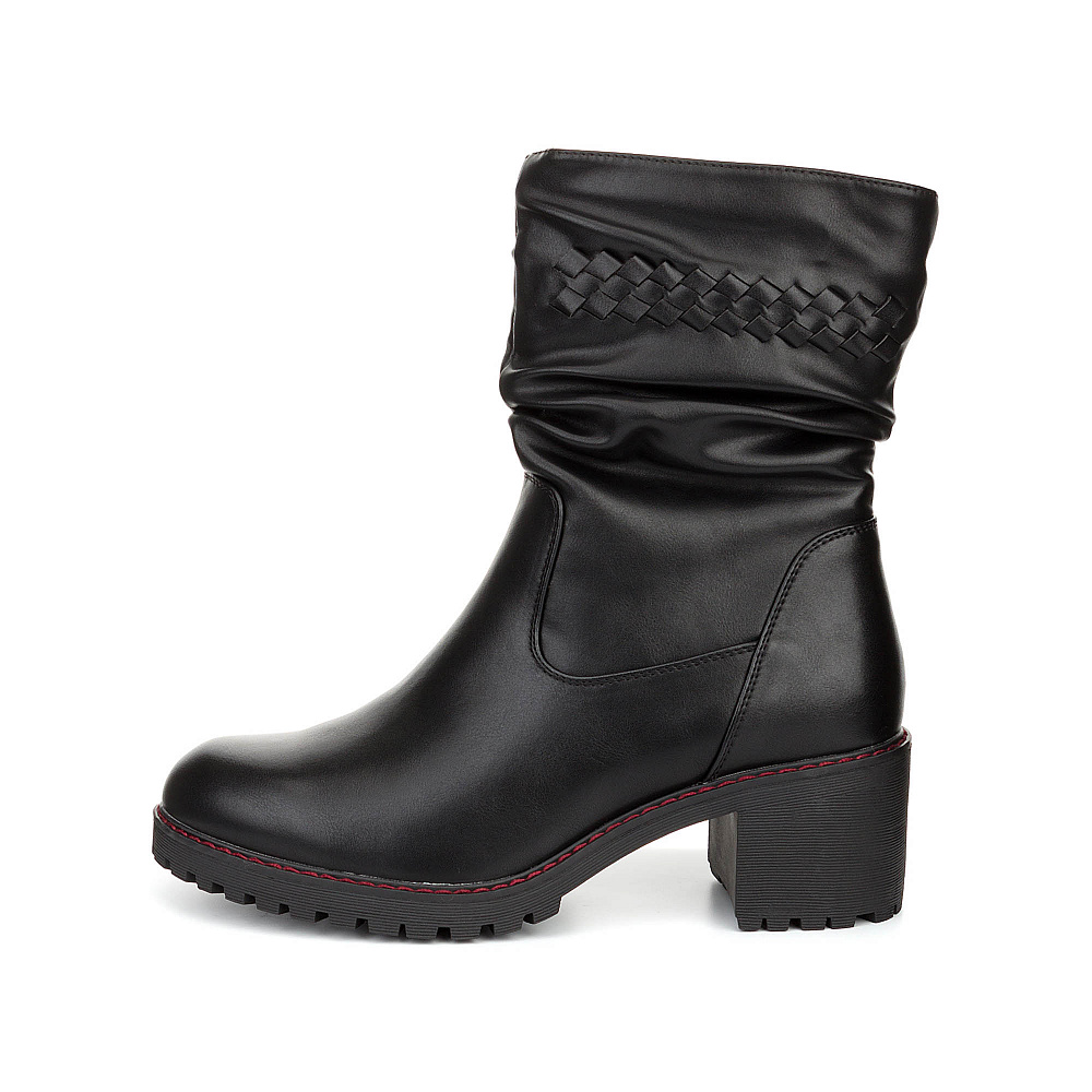 Полусапоги женские ZENDEN 91-12WB-092SW черные 36 RU
