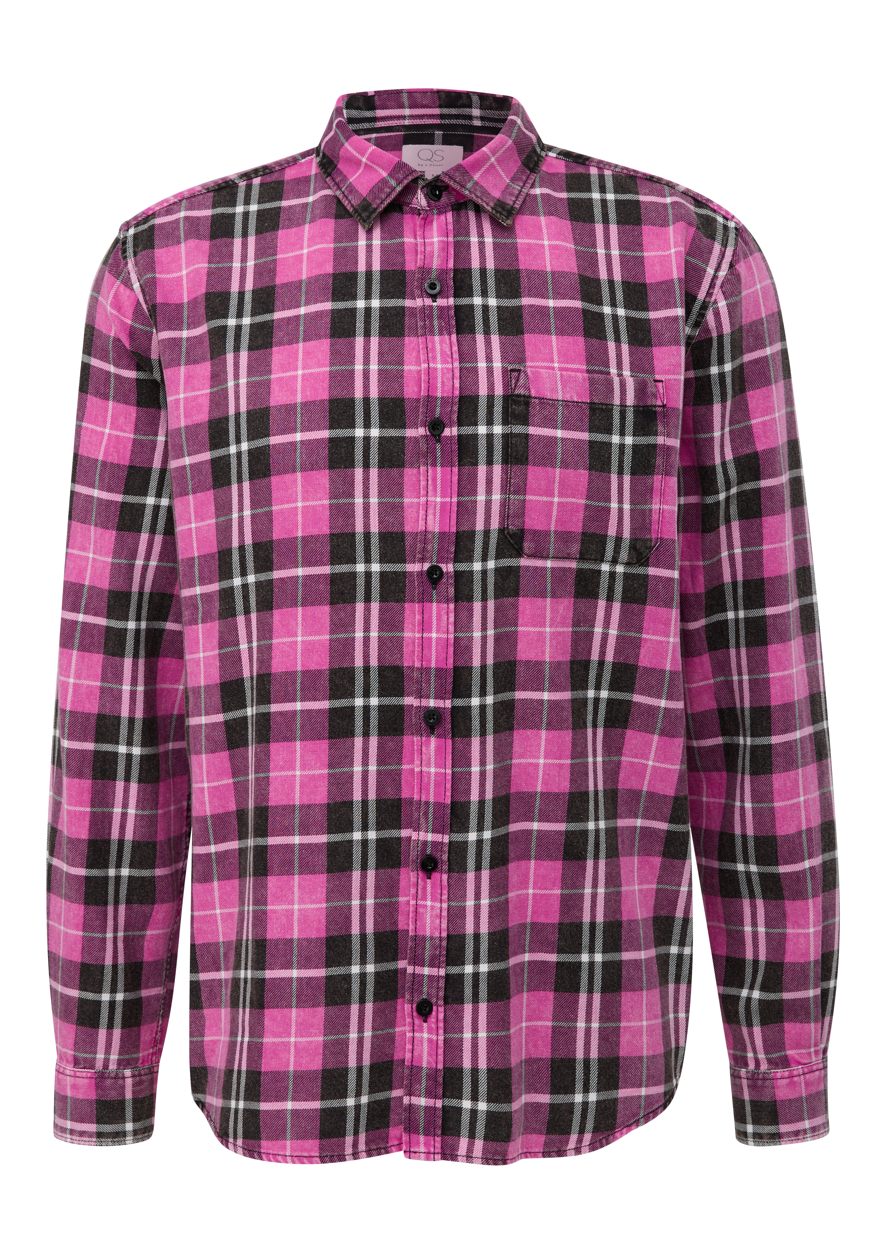Рубашка мужская QS by s.Oliver 2138724/44N0 розовая S