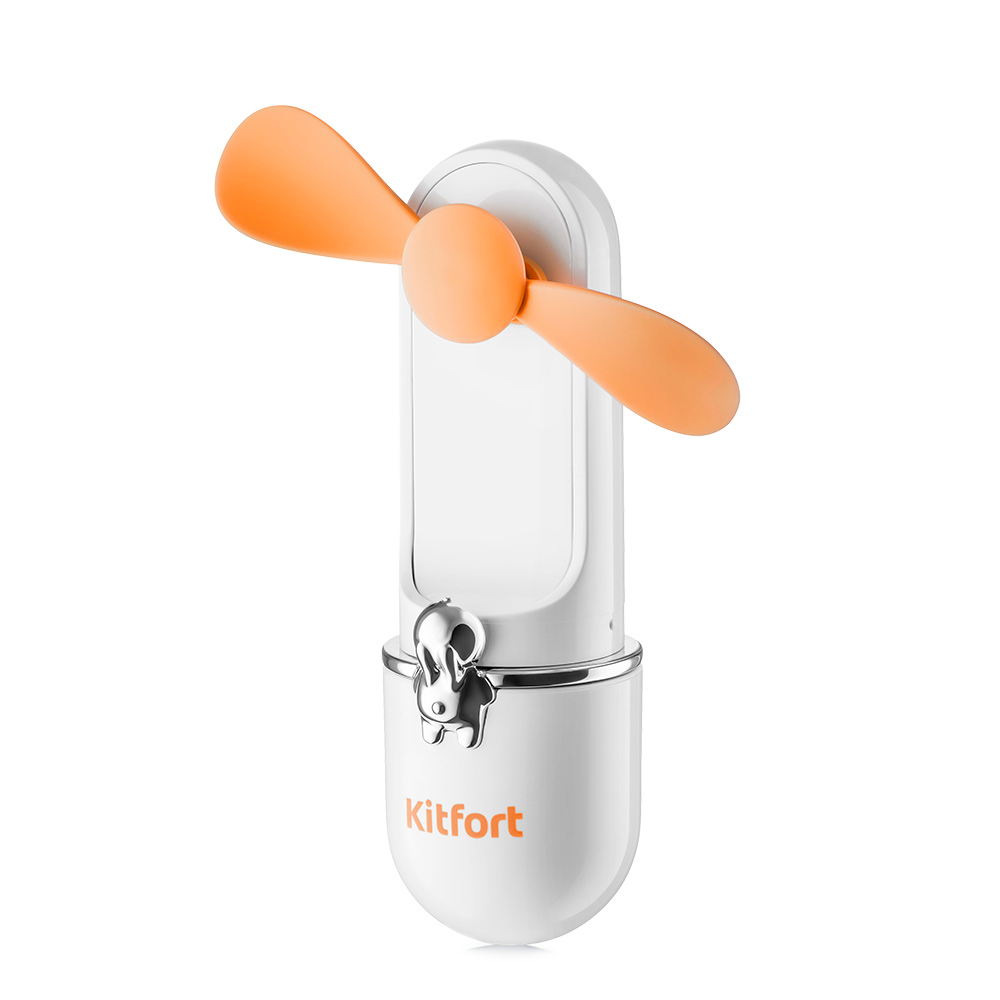 Вентилятор Kitfort КТ-405-3 White/Orange