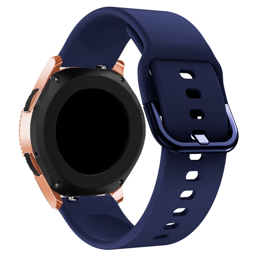 Силиконовый ремешок 20 мм для Samsung Galaxy Watch 42 мм - синий