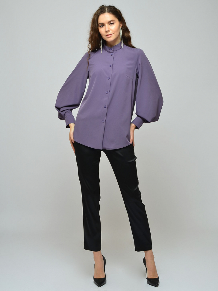 Блуза женская Viserdi 10146-флт 200850 фиолетовая 44