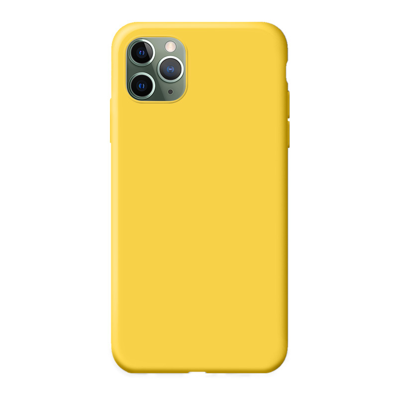 Чехол панель-накладка MyPads для iPhone 11 Pro Max (Желтый)