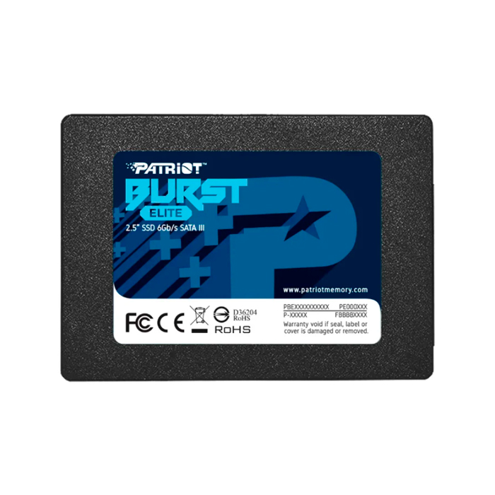 SSD накопитель Patriot Memory Burst Elite 2.5" 960 ГБ (PBE960GS25SSDR)