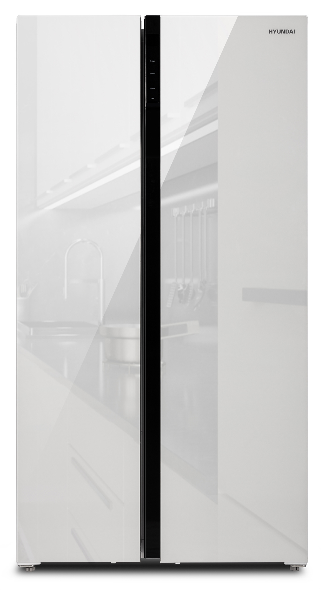 Холодильник HYUNDAI CS5003F белый