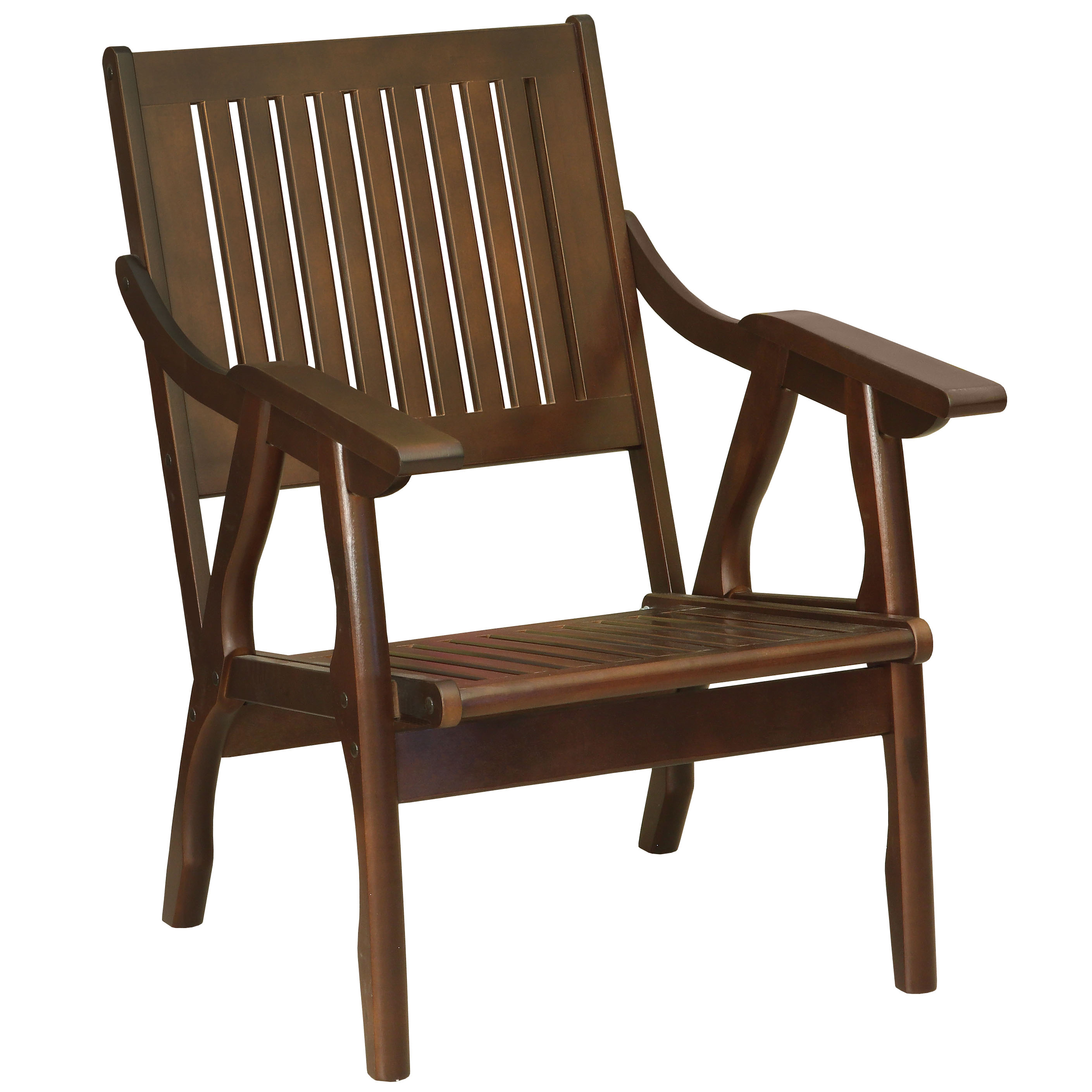 Садовое кресло Массив 7761 82х65х90см коричневый