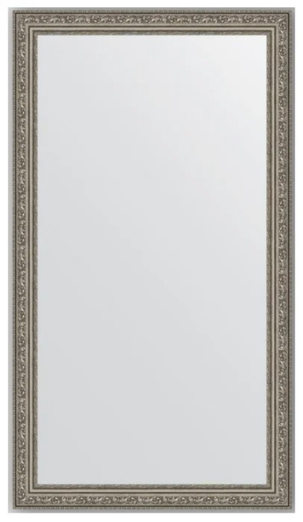 Зеркало Evoform Definite BY 3200 64x114 см виньетка состаренное серебро