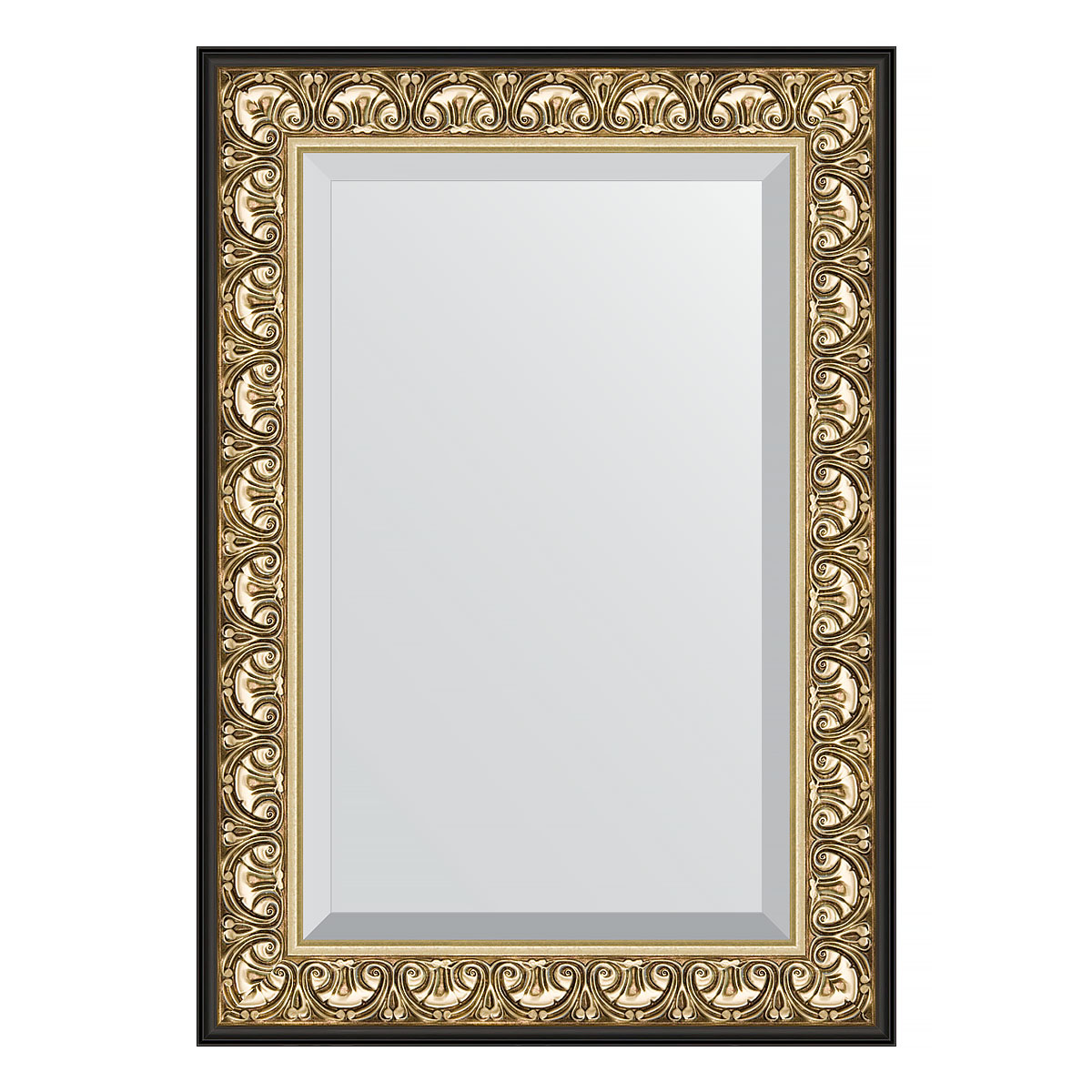 Зеркало в раме 70x100см Evoform BY 1281 барокко золото