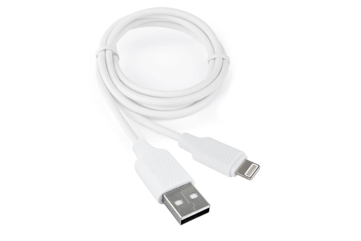 Кабель Cablexpert USB Lightning CCB-USB-AMAPO2-1MW