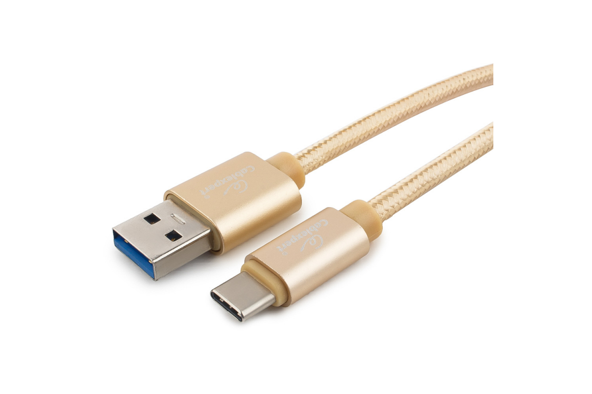 Кабель Cablexpert USB 3.0 Type-C CC-P-USBC03Gd-1M