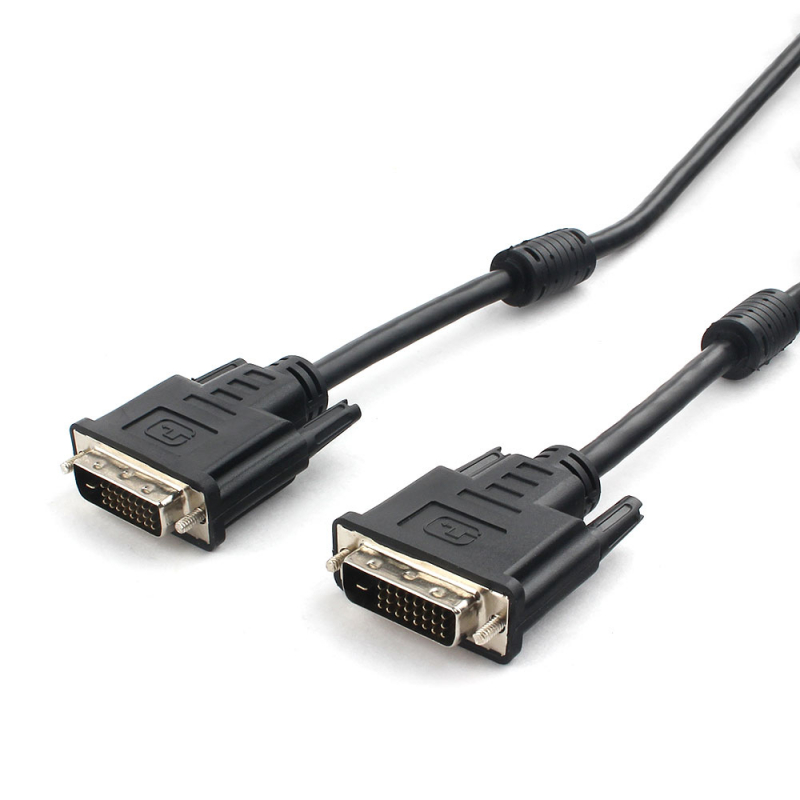 Кабель DVI Cablexpert CC-DVI2L-BK-10M