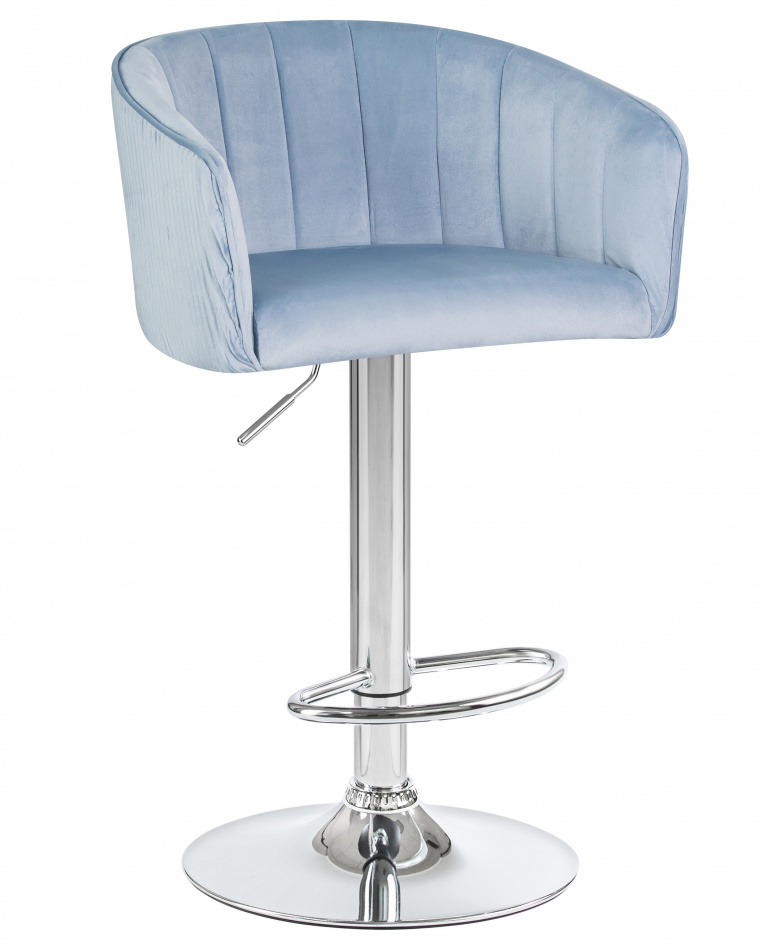 Барный стул DOBRIN DARCY 1 шт серо-голубой