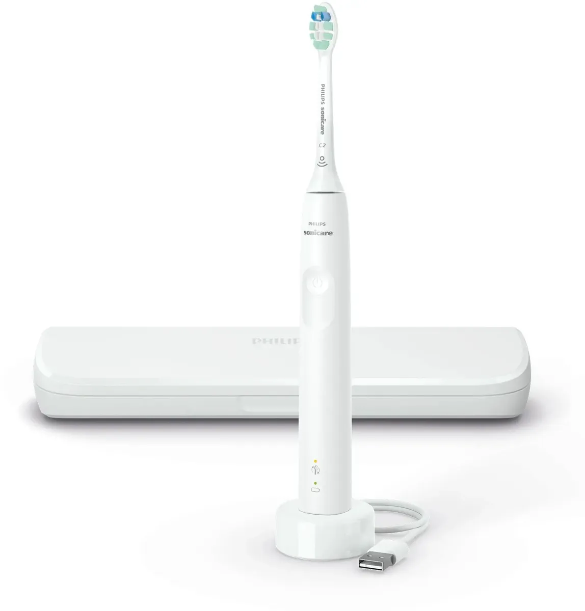 Электрическая зубная щетка Philips HX3673/13 белый