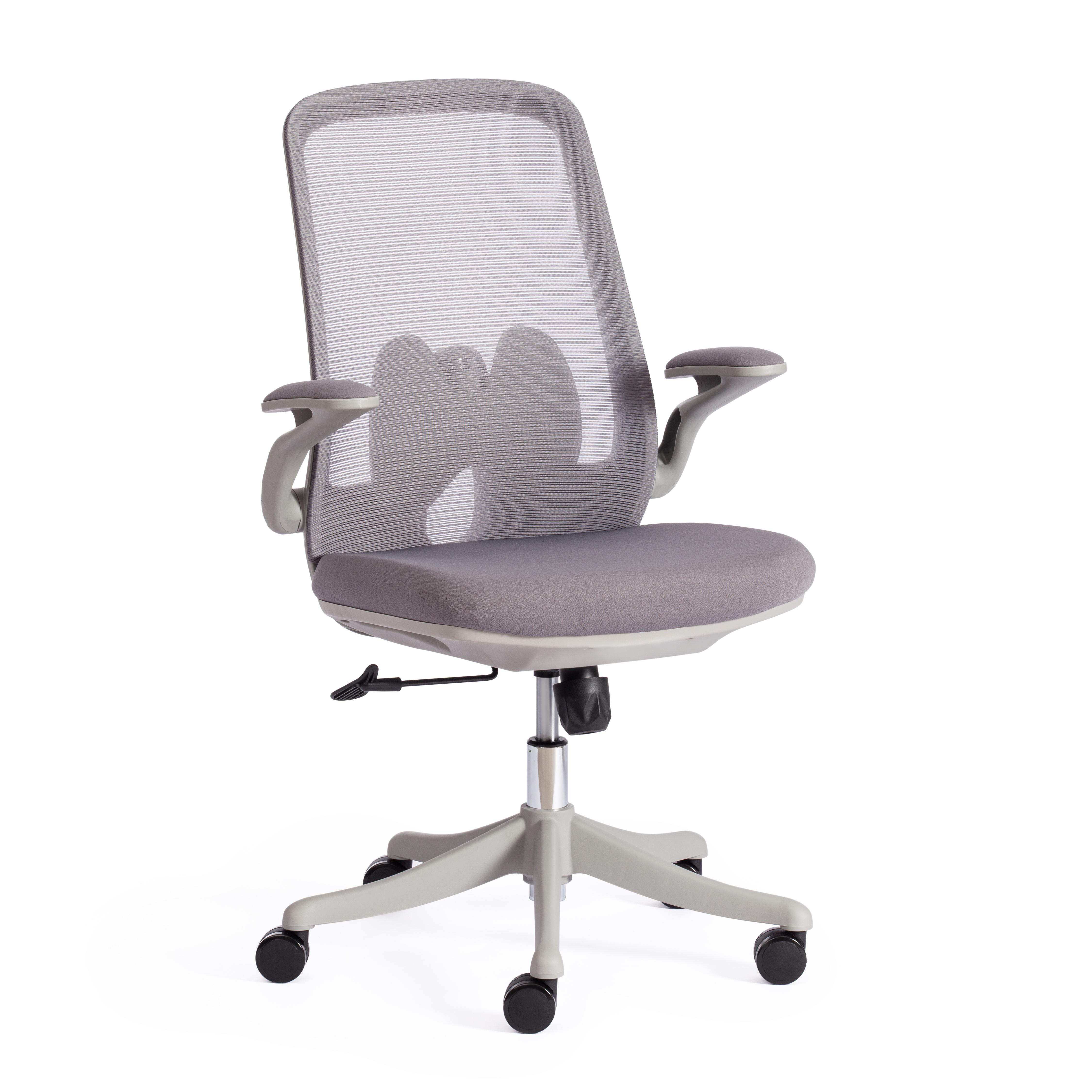 Кресло компьютерное TetСhair MESH-10, ткань, серый