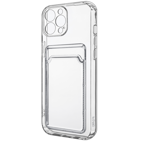 Чехол iPhone 12 Pro Clear Card прозрачный