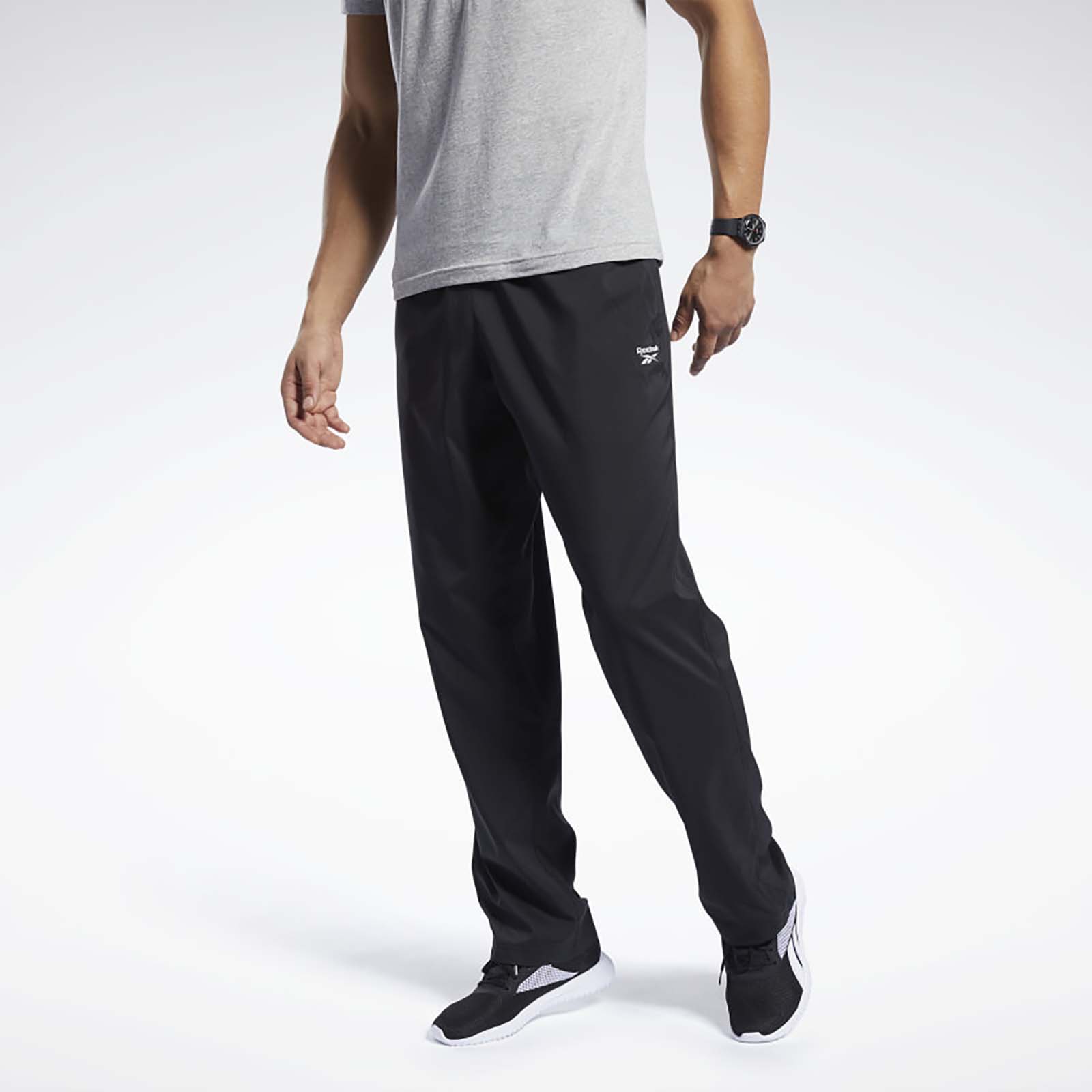Спортивные брюки мужские Reebok TE WVN UL PNT черные XL
