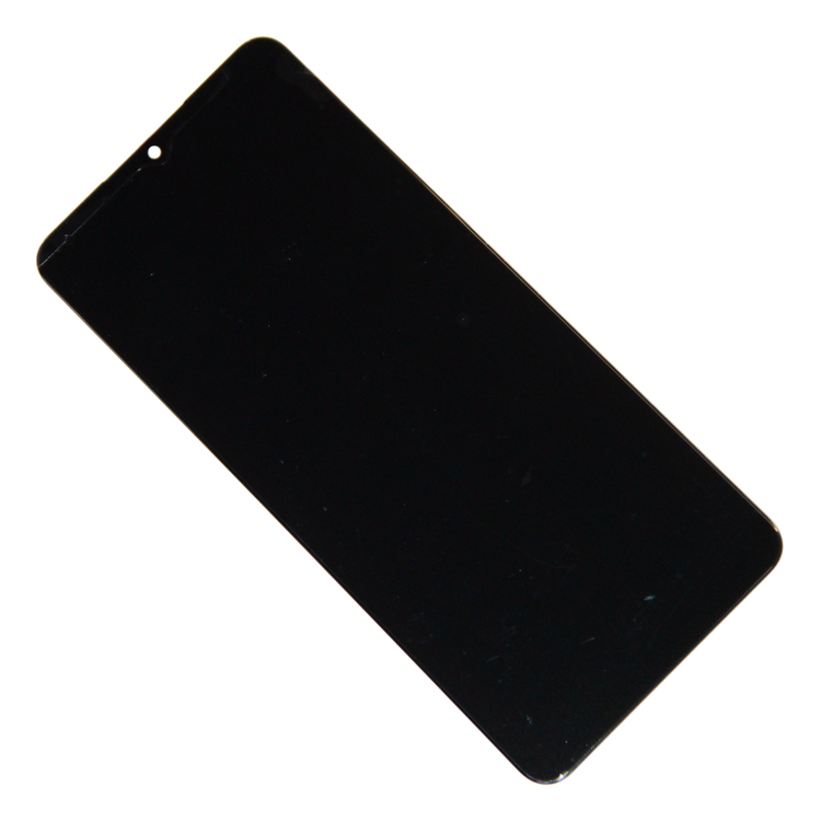 Дисплей для Samsung SM-A125F (Galaxy A12) в сборе с тачскрином <черный> (OEM)