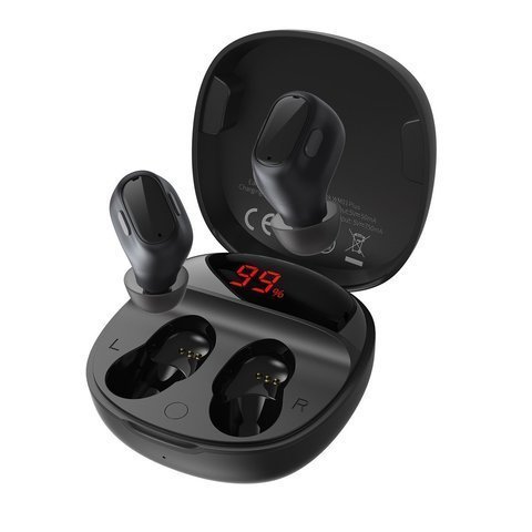 Беспроводные наушники Baseus Encok True Wireless Earphones WM01 Plus Black