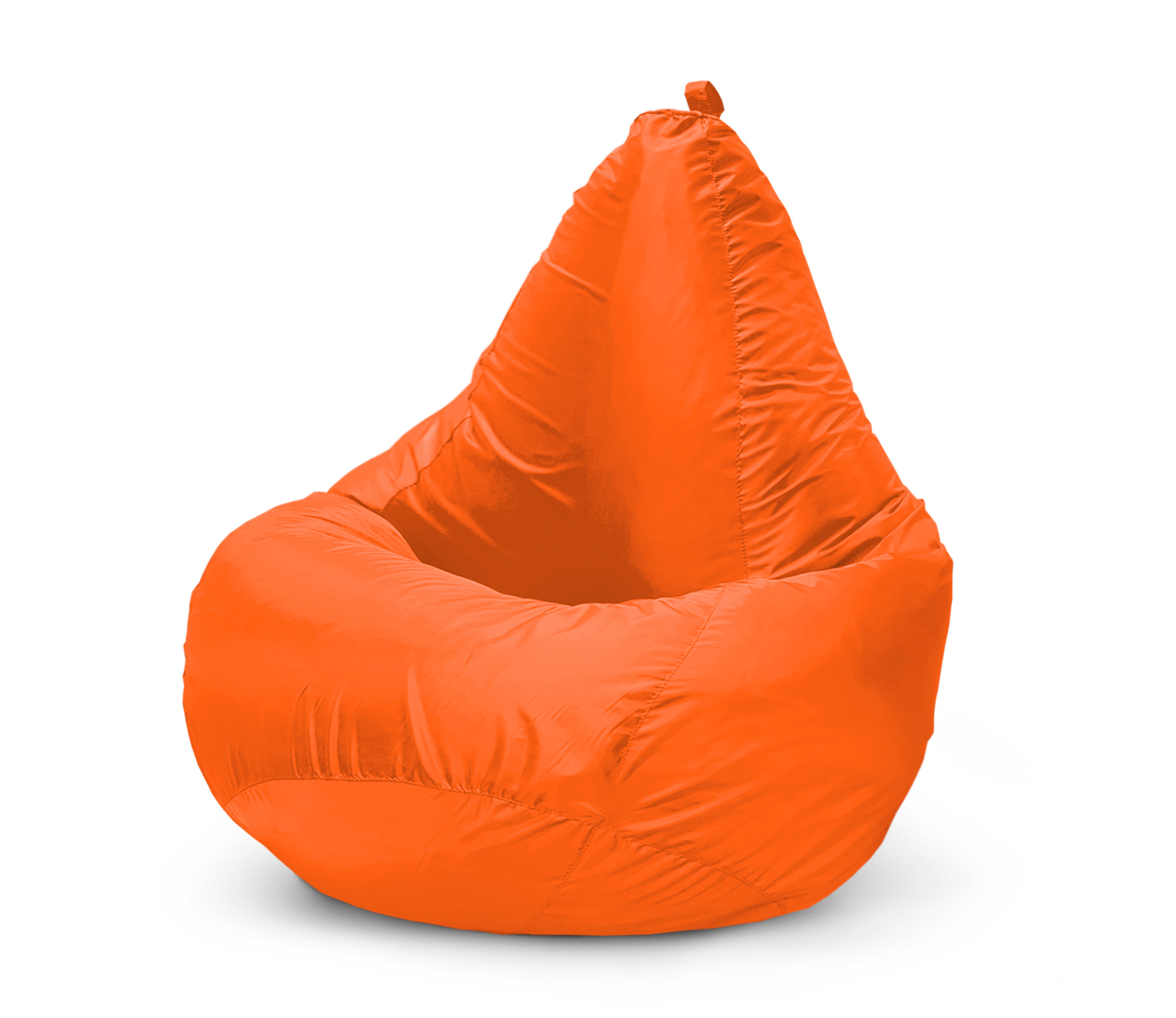 Кресло-мешок ONPUFF пуфик груша, размер XXXL, оранжевый оксфорд