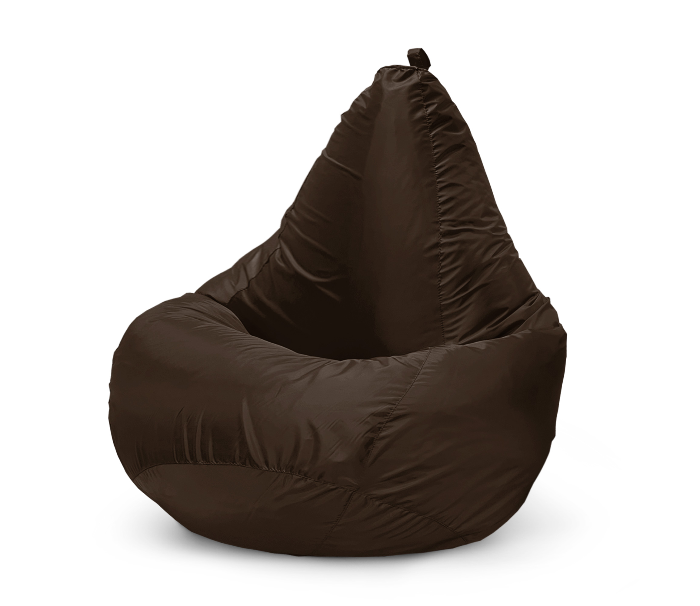 Кресло-мешок ONPUFF пуфик груша, размер XXXL, коричневый оксфорд