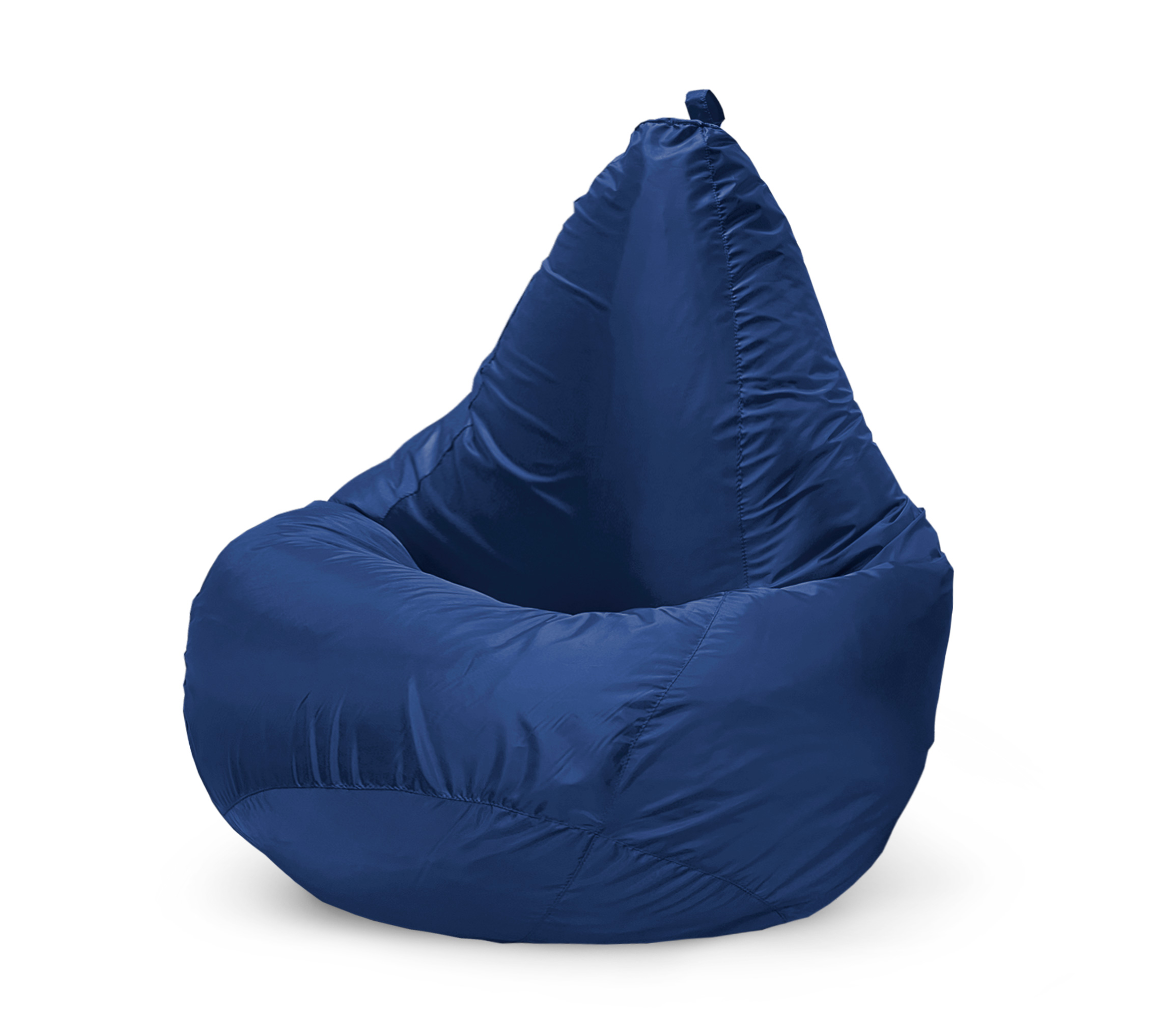Кресло-мешок ONPUFF пуфик груша, размер XXXL, синий оксфорд