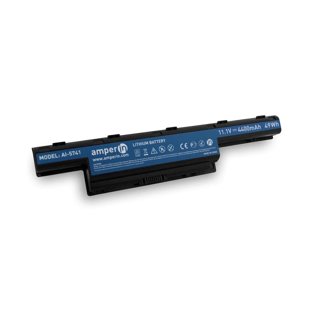 Аккумуляторная батарея Amperin для ноутбука Acer Aspire 5741/4741 11.1v 4400mah AI-5741