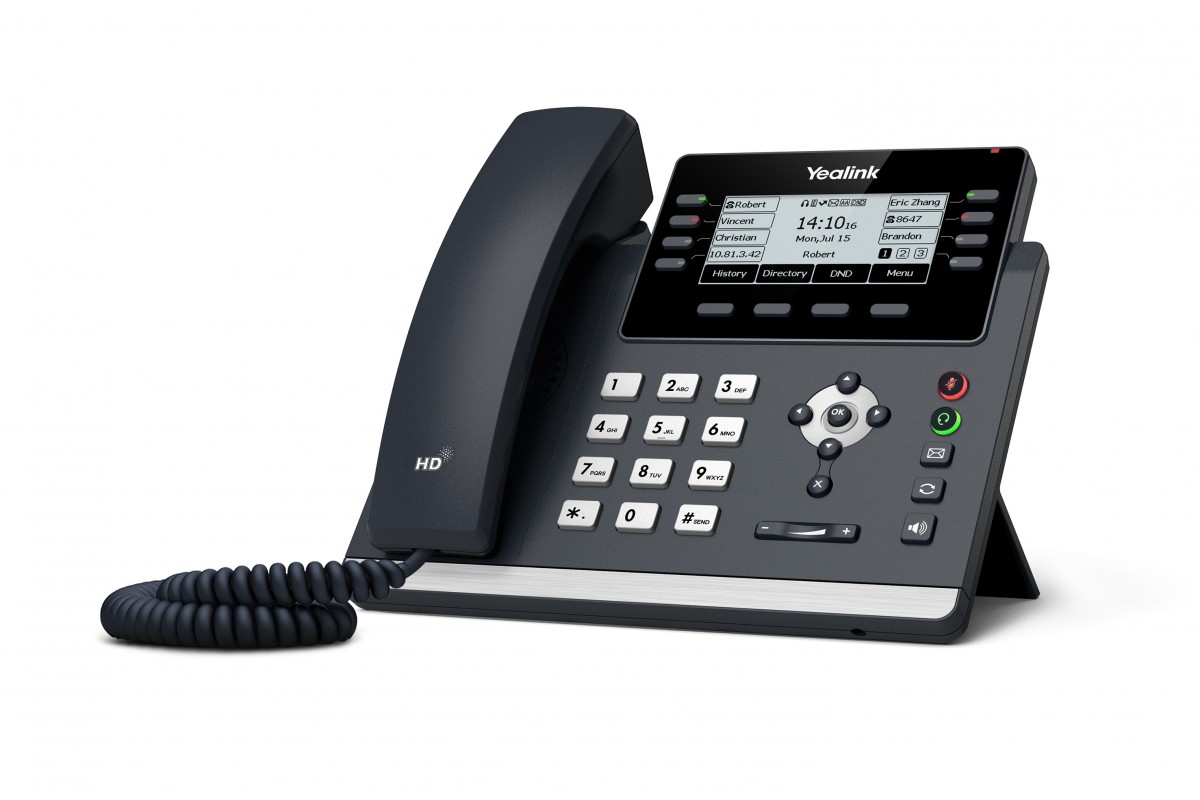 IP-телефон Yealink SIP-T43U Black (SIP-T43U)